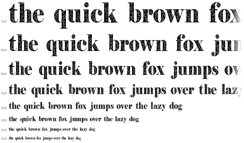 Filigran font by EvasUniqueFonts | FontRiver