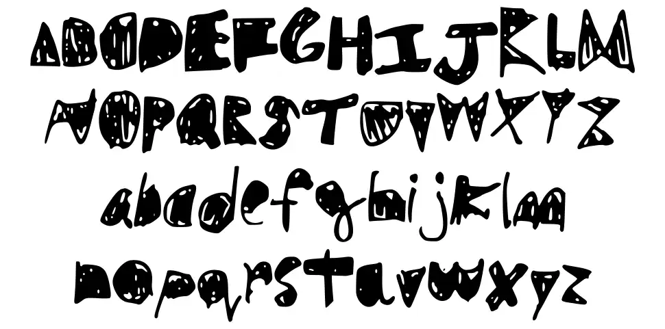 Filler font by weird - FontRiver