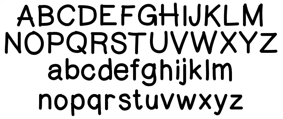 Fingerlinger font by Adriel Almirol | FontRiver