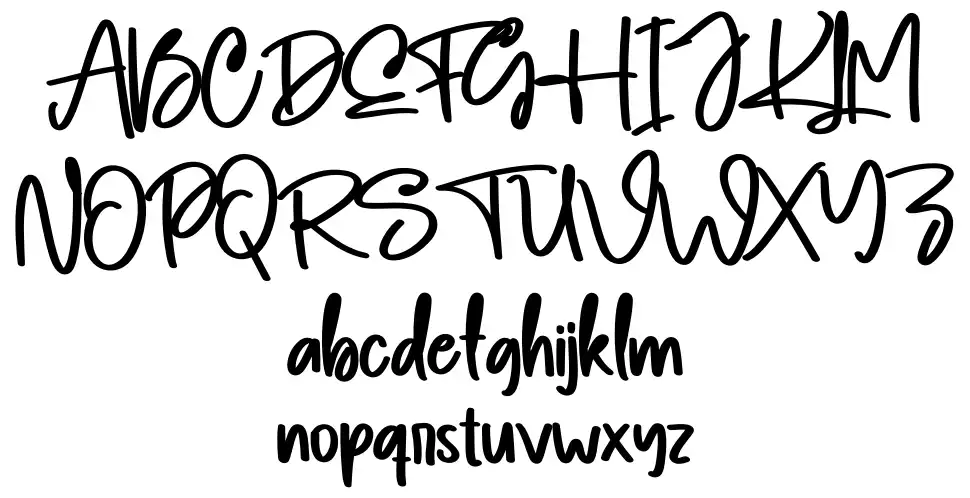 Fingerprint font by scratchones | FontRiver