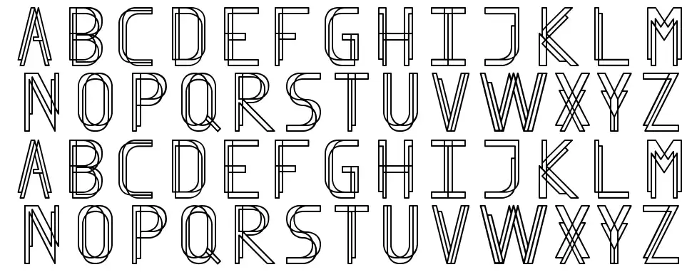 Finity font by Agnes Bertothy | FontRiver
