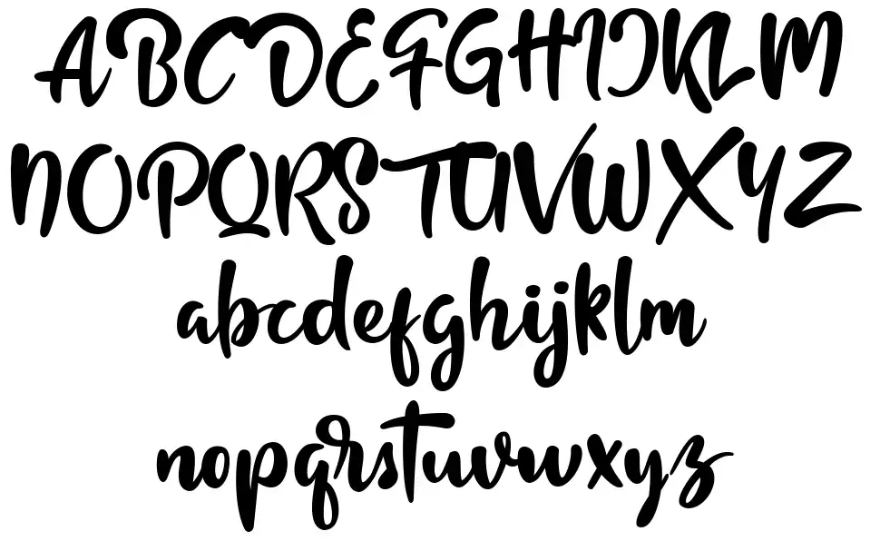 Fishtail font by Kong Font | FontRiver