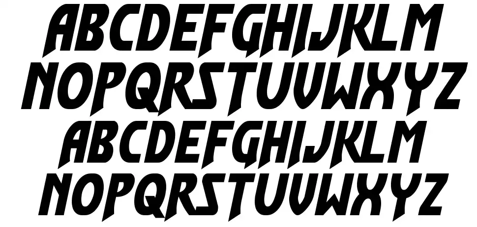 Flash Rogers font by Iconian Fonts | FontRiver