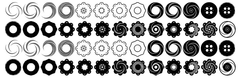 Fluid Spiral font by Qkila | FontRiver