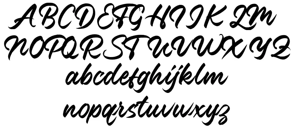 Font Brush font by Debut Studio | FontRiver