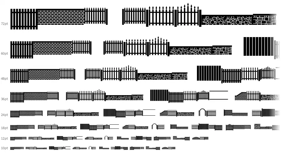 FontCo Fences font by John Bruce | FontRiver