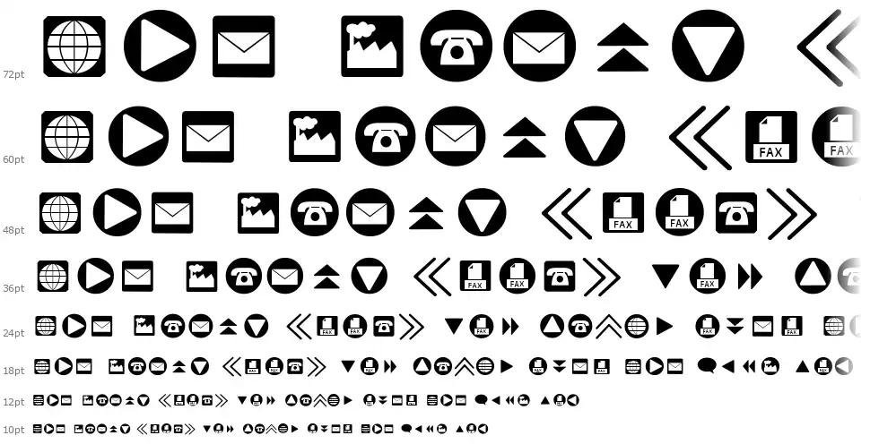 For Buttons font by Sba Factory | FontRiver