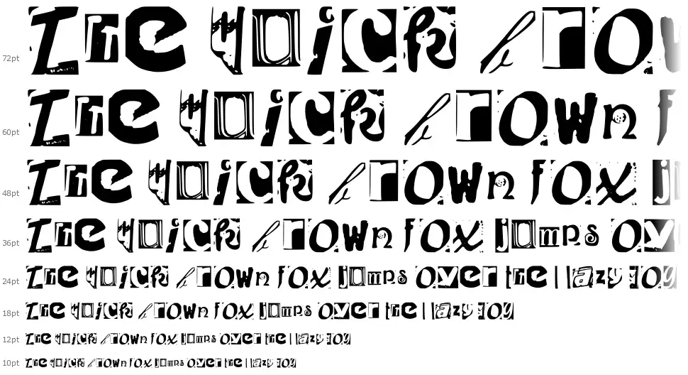 Found Type font by Mariah Aytch | FontRiver