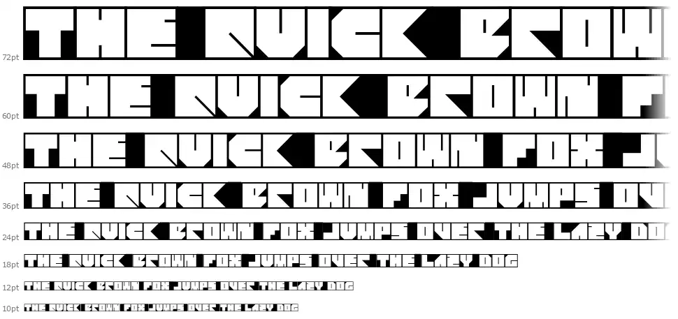 Four Four font by Zoya Feldman | FontRiver