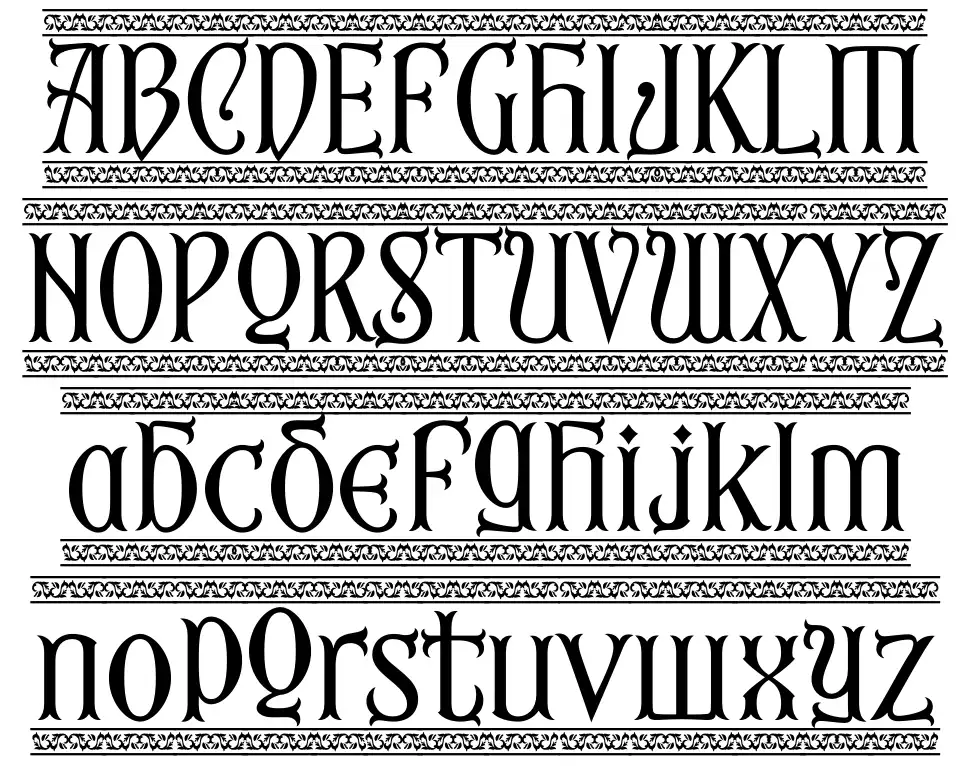 Fourth Reign font by Måns Grebäck | FontRiver