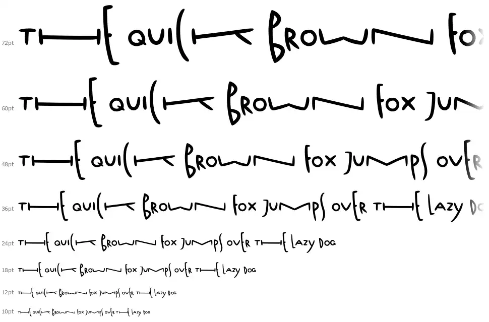 Fox Typeface font by Tereza Cenic | FontRiver