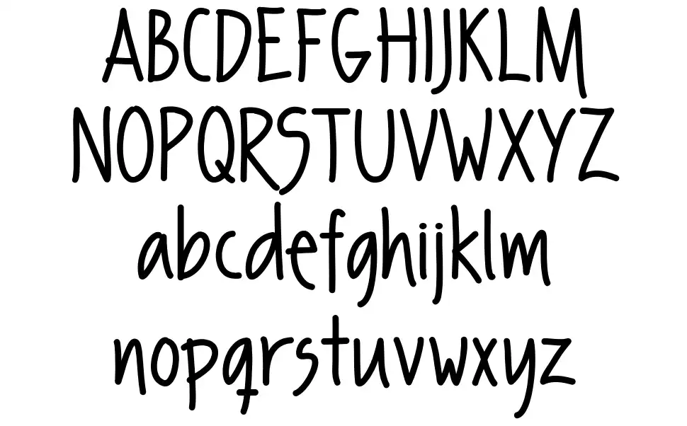 FP Second Hand font by Pia Hed Aspell | FontRiver