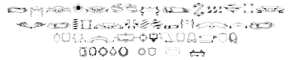 Free Ribbons font by Intellecta Design | FontRiver