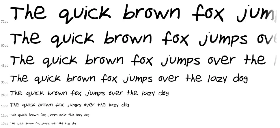 Freehand font by Coco Barth | FontRiver