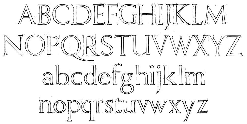 Freehand Roman font by Runes & Fonts | FontRiver