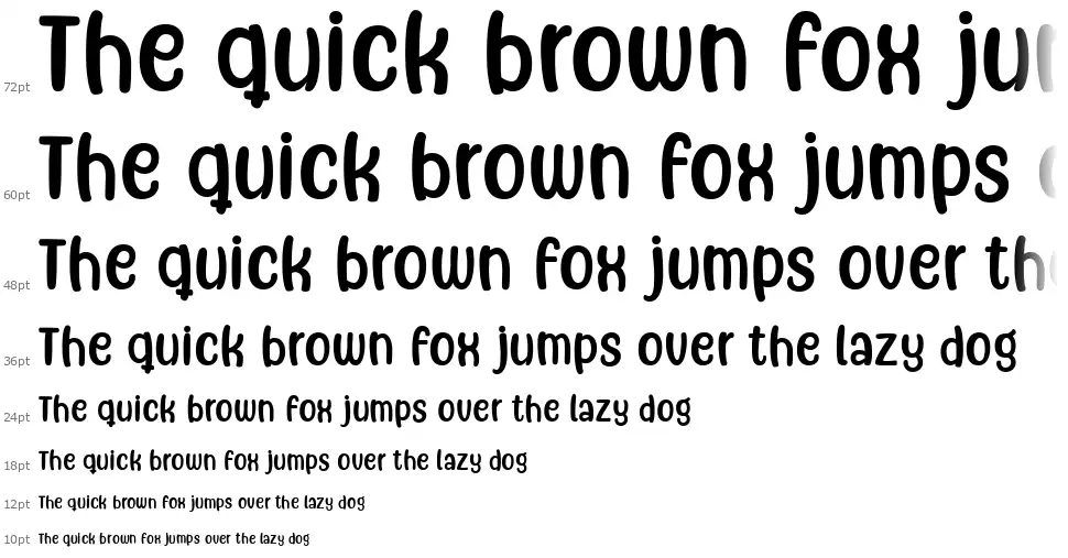 Freely Movable font by Niskala Huruf | FontRiver