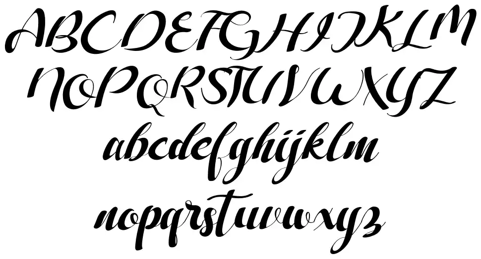 Freesia Flower font by Nuryanto Dwi | FontRiver