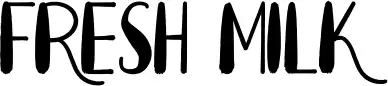 Free Milk Fonts