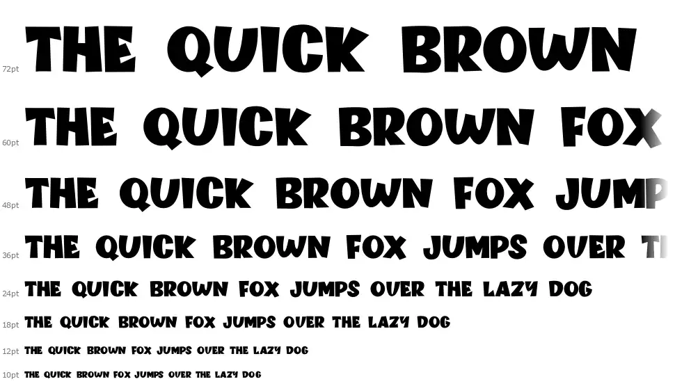 Fuente Frog Kids diseñada por GFR Creative