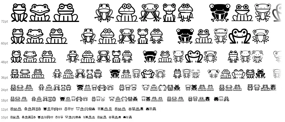 Froggy font by Vladimir Nikolic | FontRiver