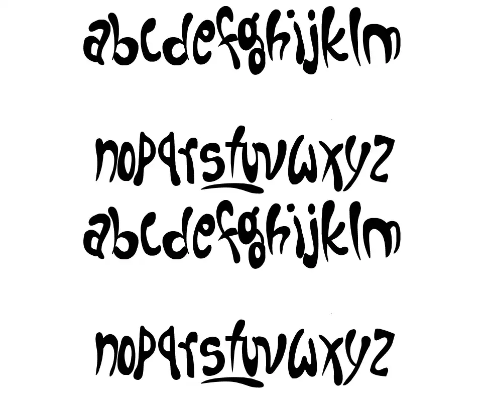 Fruitopia font by Sharkshock | FontRiver