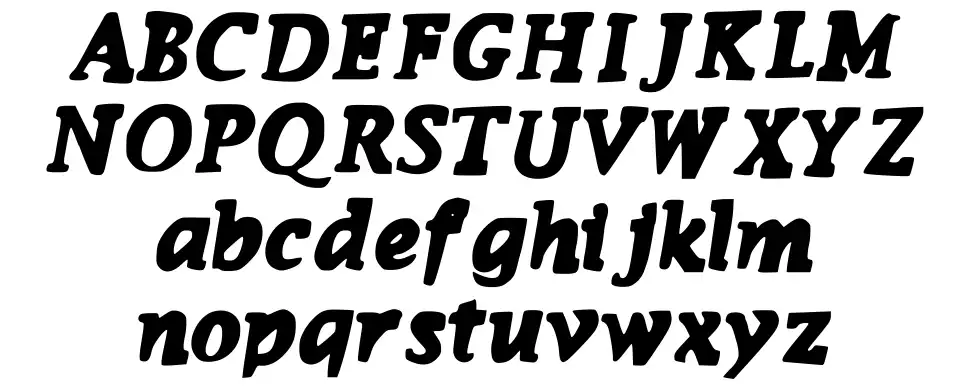 Funky Monkey font by Leonard Posavec | FontRiver