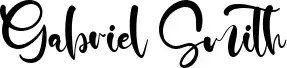 Gabriel Smith font by Kong Font | FontRiver