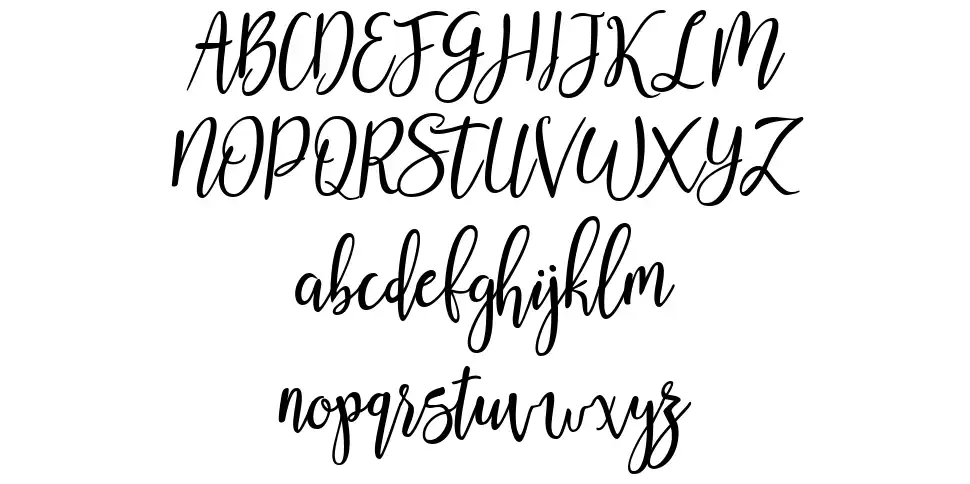 Gabriella One font by Teuku Riski Firmana | FontRiver