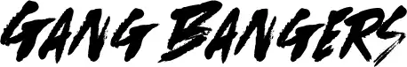 Gang Bangers font by Jonathan S. Harris | FontRiver