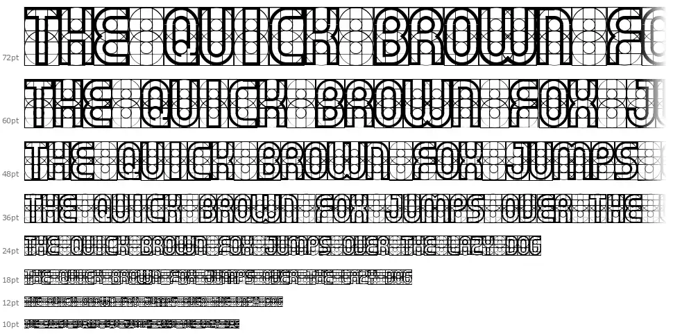 Gear font by BRIDGEco | FontRiver