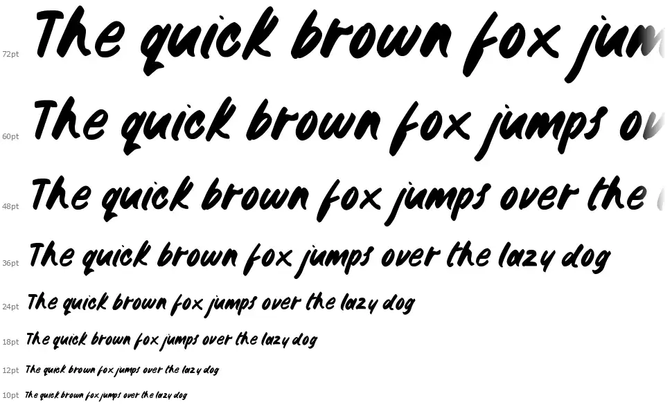 Gemini Brush font by Zansari | FontRiver