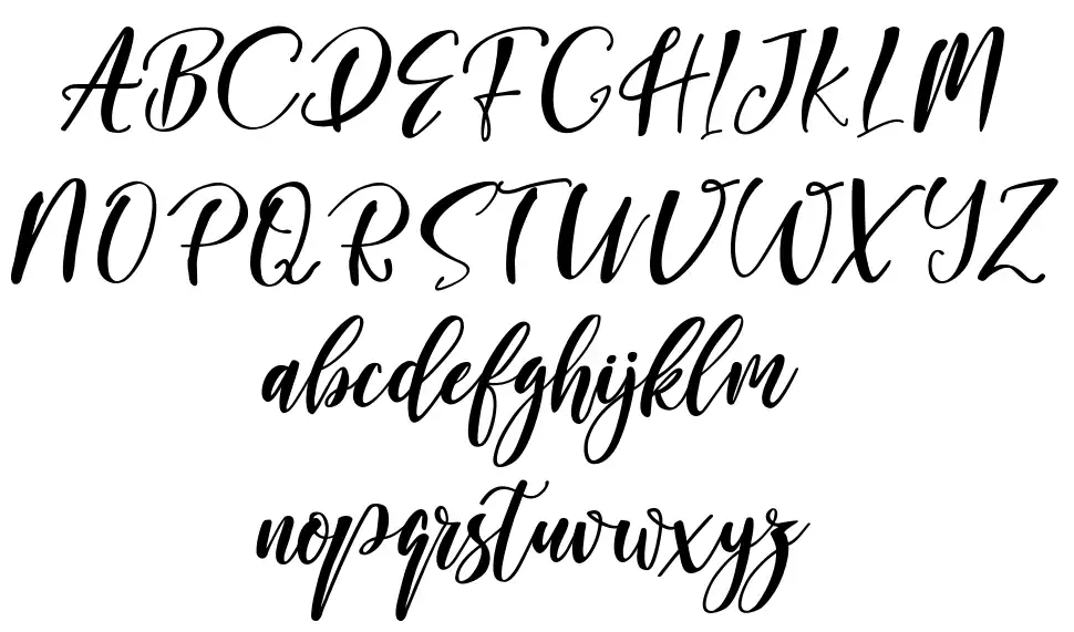 Georgina Script font by Muhammad Fajar | FontRiver