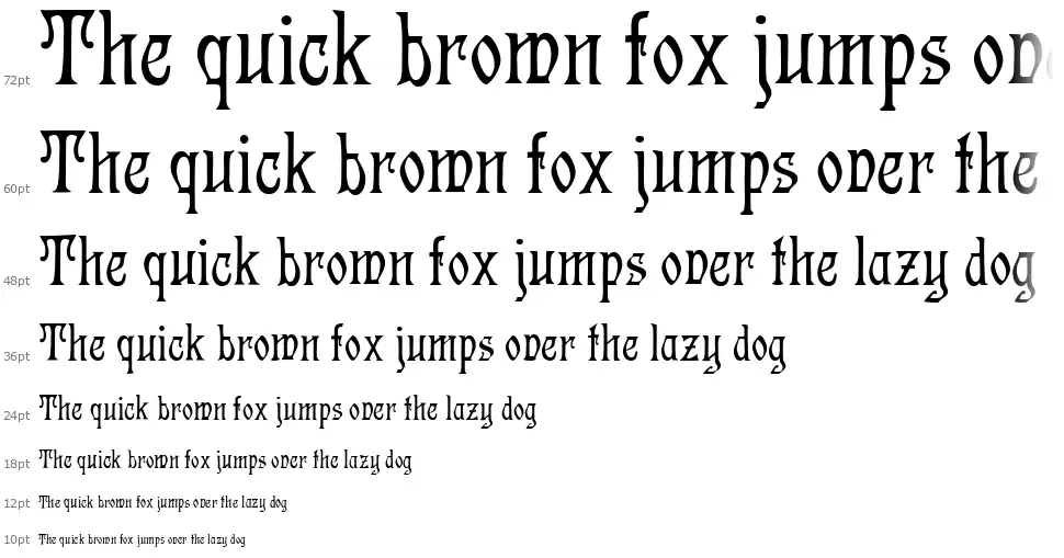 Germanica font by Peter Wiegel | FontRiver
