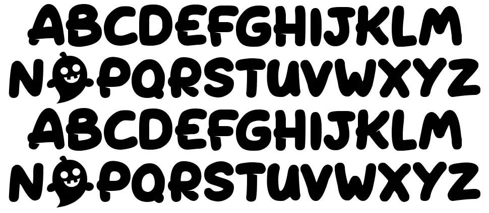 Ghost Pumpkins font by Darrell Flood | FontRiver
