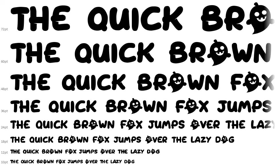 Ghost Pumpkins font by Darrell Flood | FontRiver