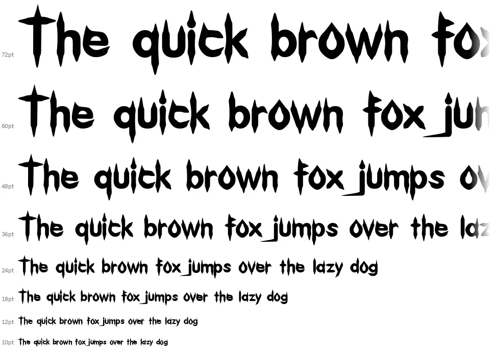 Gibberish font by Omega Font Labs | FontRiver
