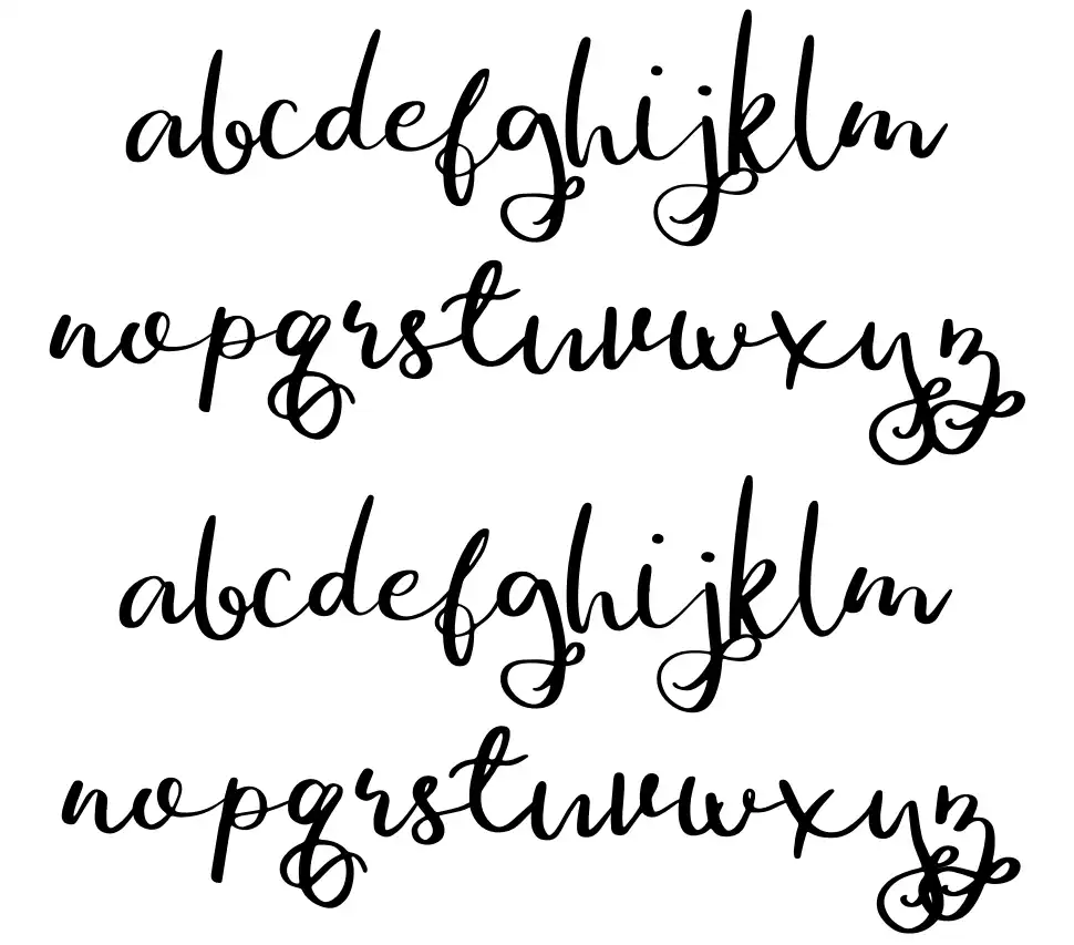 Gina Ann font by Dominique Demetz | FontRiver