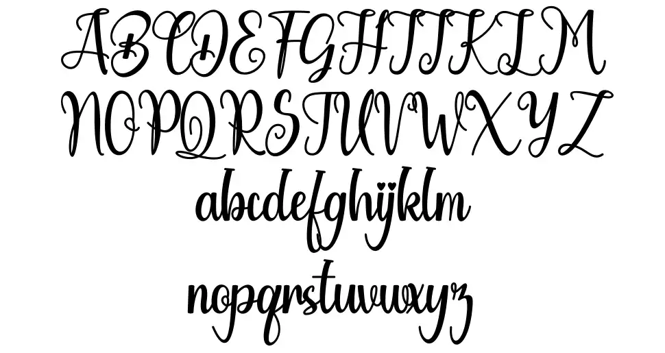 Glamour font by Supersemar Letter | FontRiver