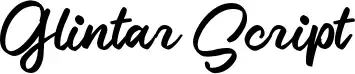 Glintar Script font by Colative Studio | FontRiver