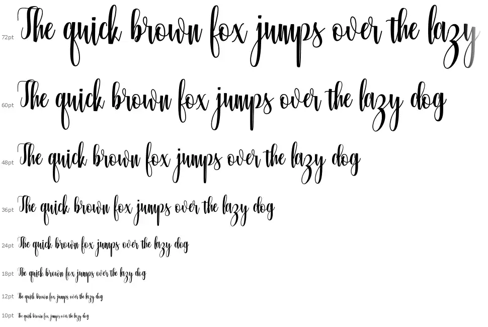 Glorious font by Rahmat Hidayat | FontRiver