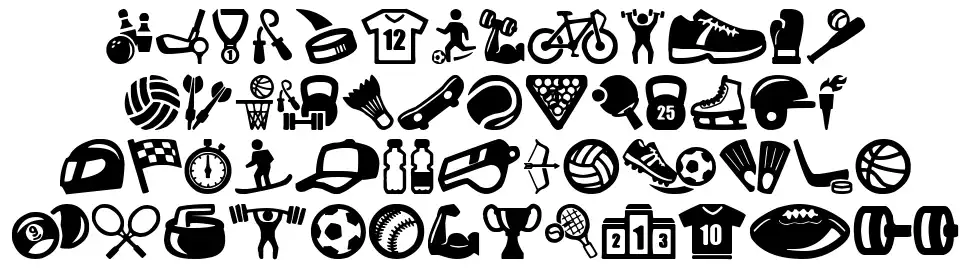 Go Go Sports font by Woodcutter | FontRiver