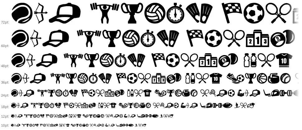 Go Go Sports font by Woodcutter | FontRiver