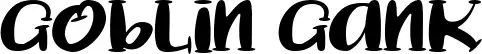 Goblin Gank font by nomlimofont | FontRiver