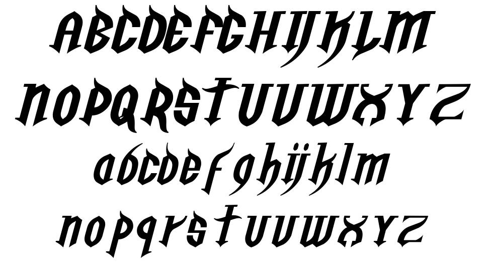 Golgotha font by Kinema Moon | FontRiver