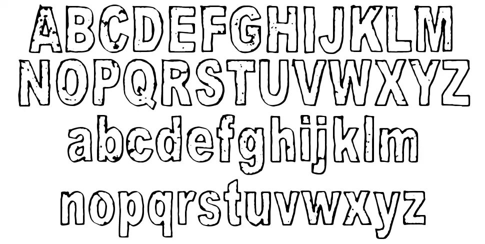 Good and Evil font by junkohanhero | FontRiver