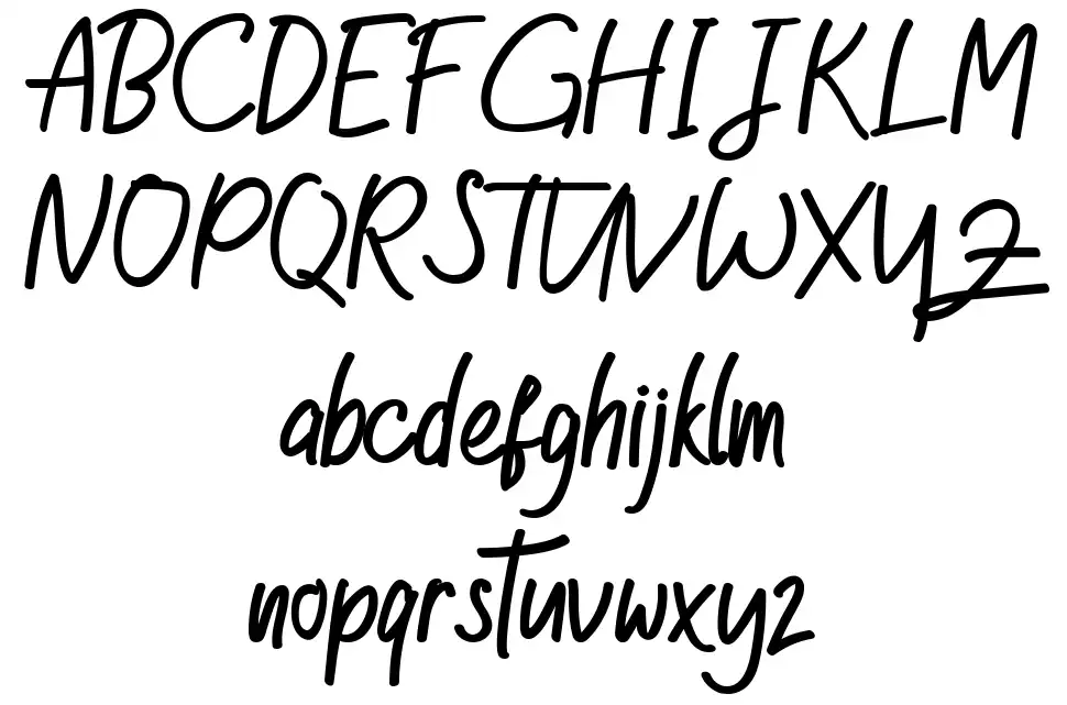 Good Happiness font by Nuryanto Dwi | FontRiver