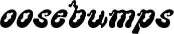Goosebumps font by Natalie Baron | FontRiver
