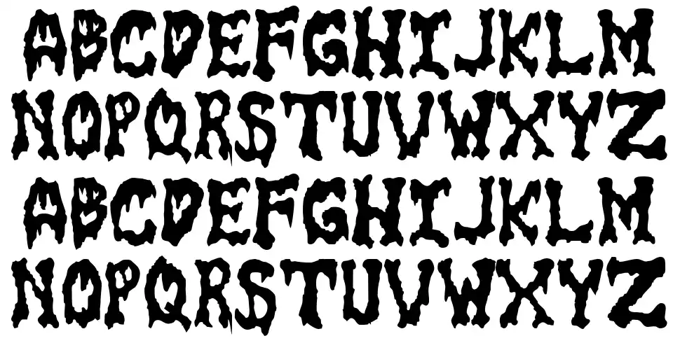 GoreFont font by | FontRiver