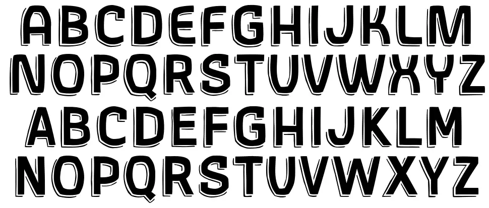 Gothic AX Hand font by UrbanPixel | FontRiver