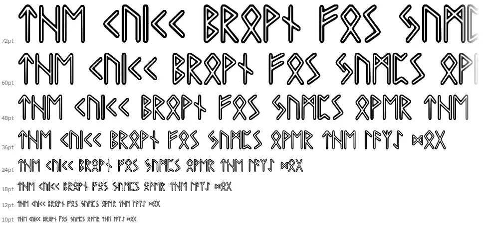 Graip Runic font by David Kerkhoff | FontRiver